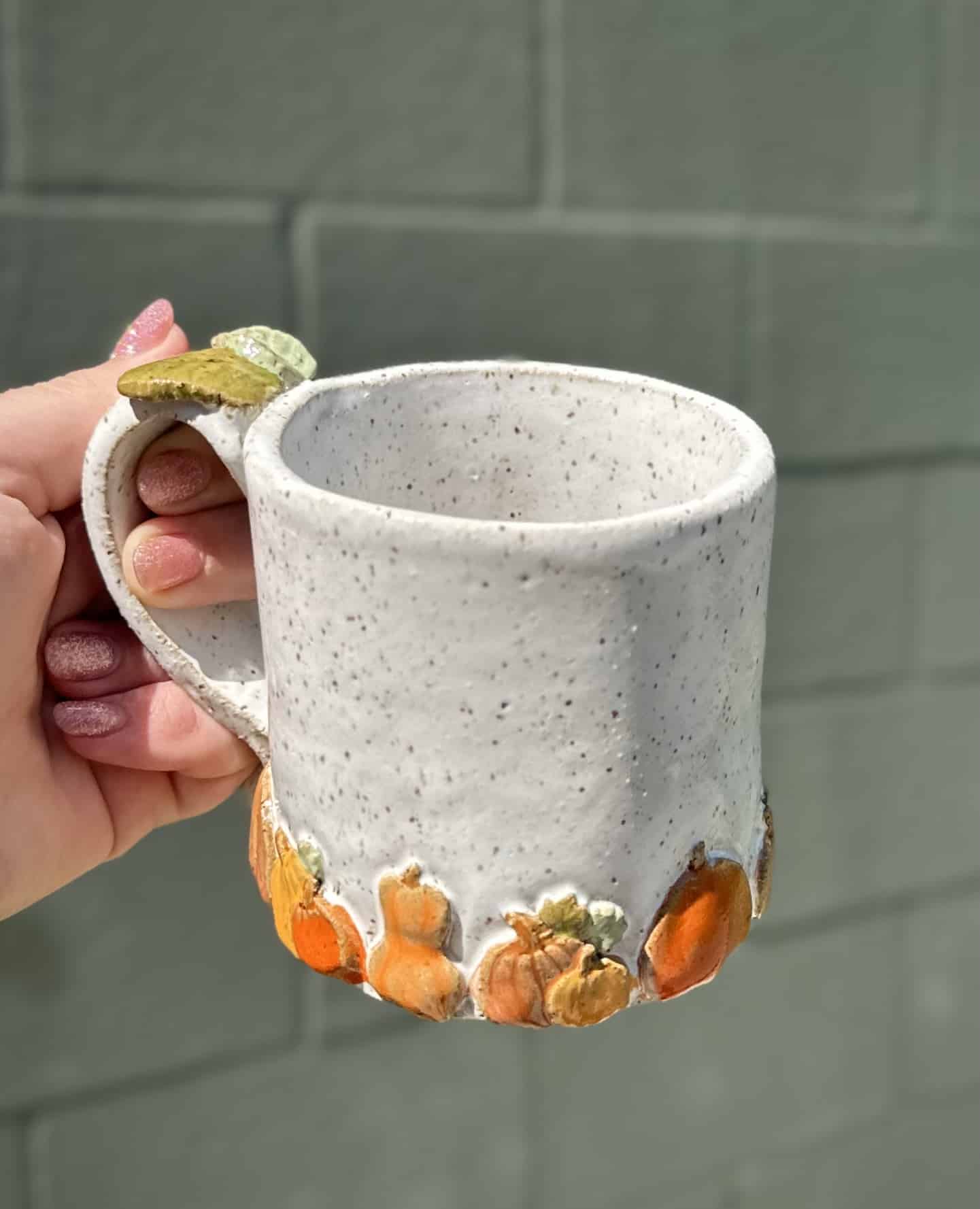 Pumpkin Spice Clay Mug Hand Building Class | Art at the Bodega